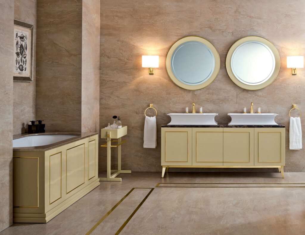 Rivoli - and Wood Bathroom Vanities - Sindean